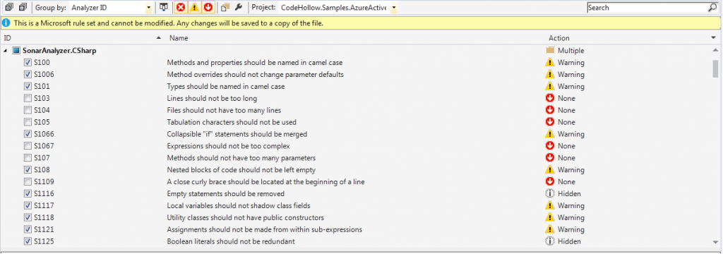 Use code analyzers in C# to improve code quality - arminreiter.com