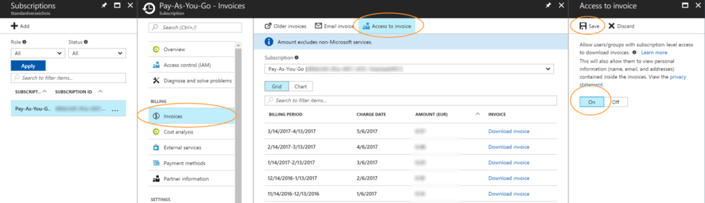 Azure Invoice API - download all invoices - arminreiter.com